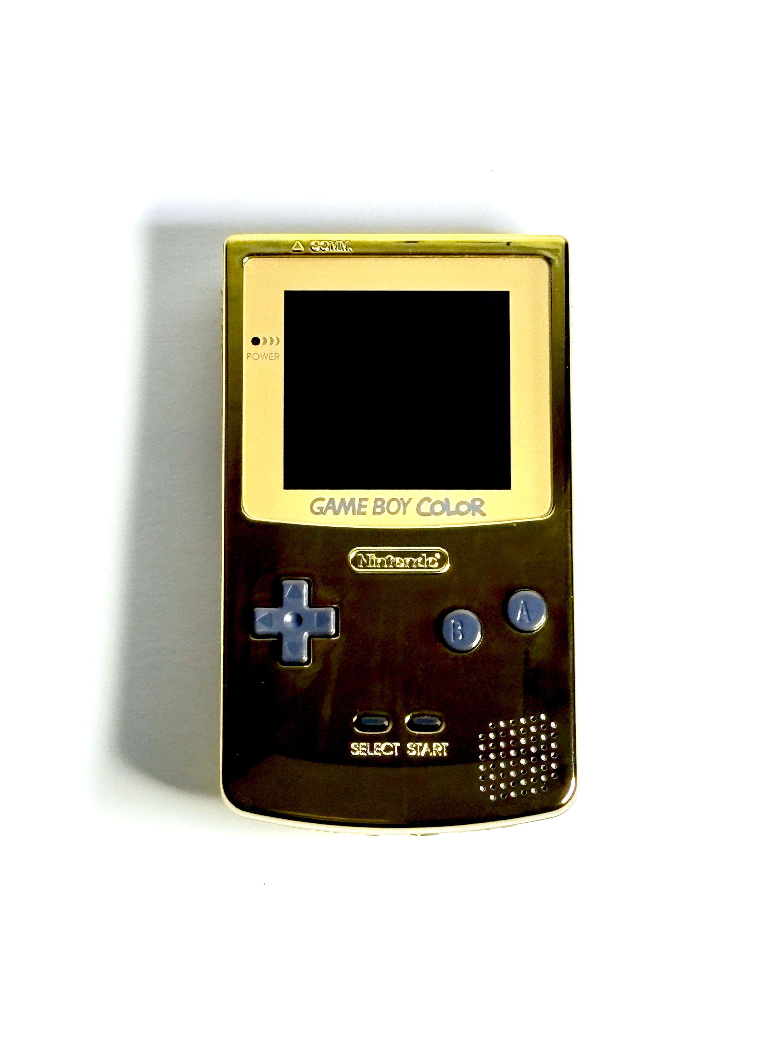 Game Boy Color – Metallic Gold – pixelmods